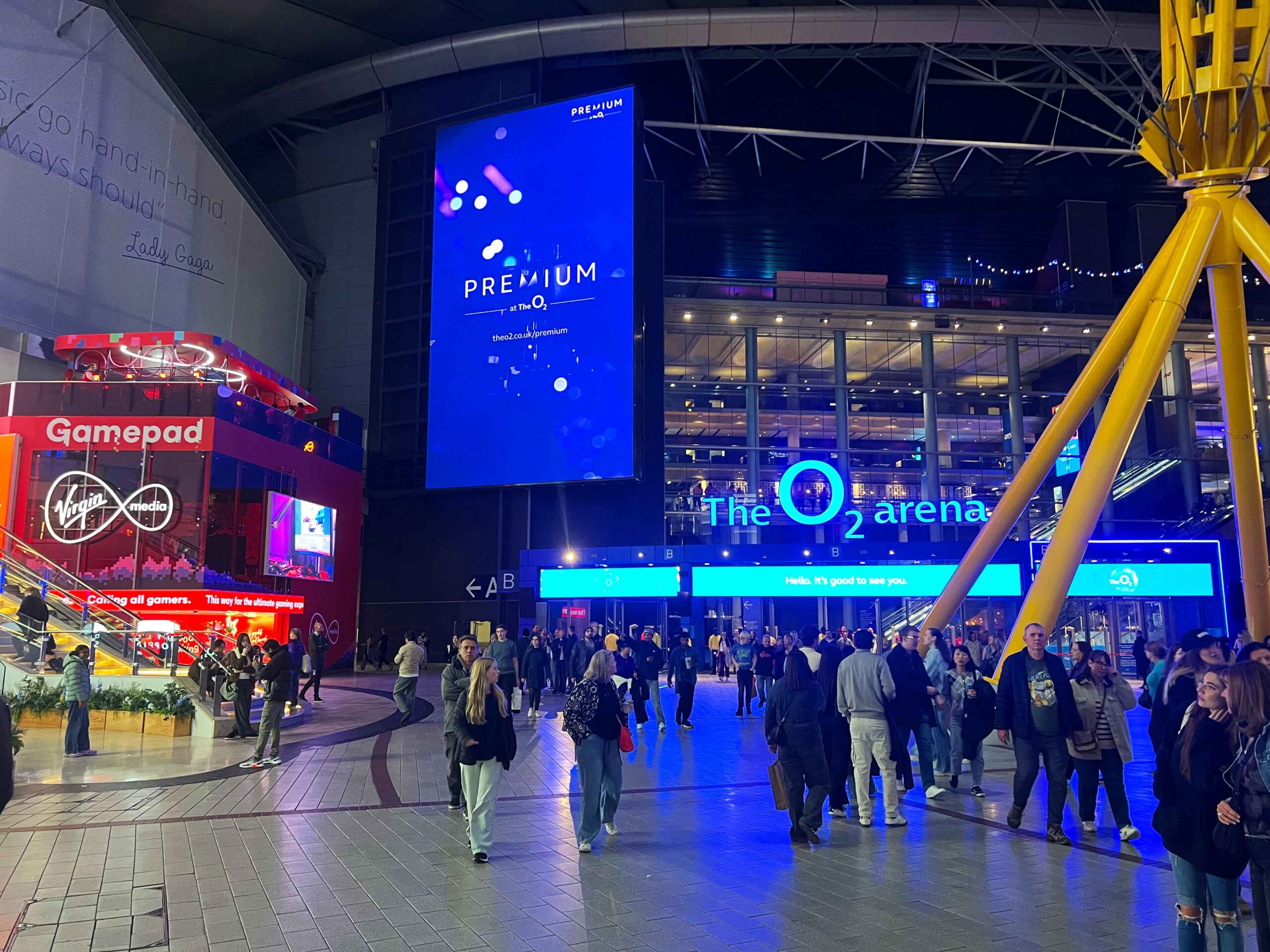 Virgin Gamepad at The O2 - eSports attraction | digiLED - THE LED ...